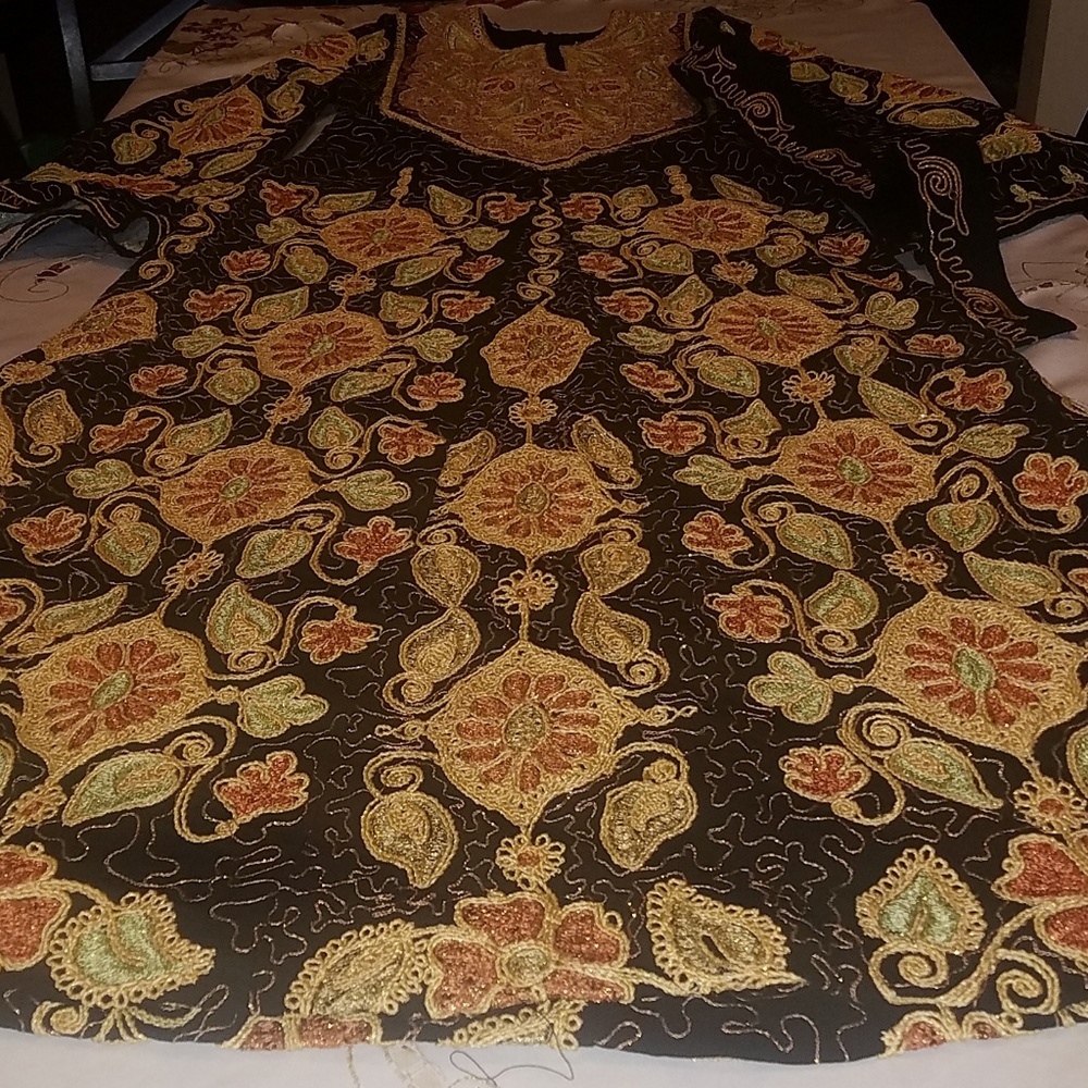 Palestinian Thobe Thawb Arabic Dress - Gem